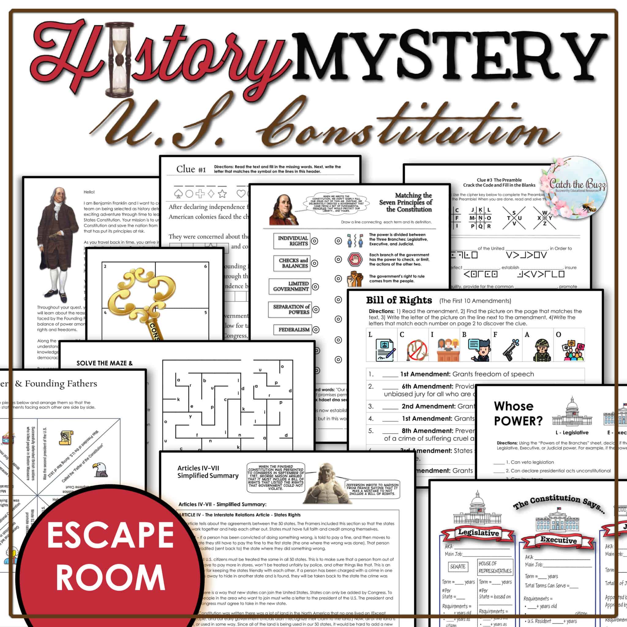 Constitution Day Activity | Image Analysis + Non-Fiction | No Prep ...