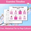 Pop Icon Doll: Decades Timeline Activity for Classroom Engagement ...