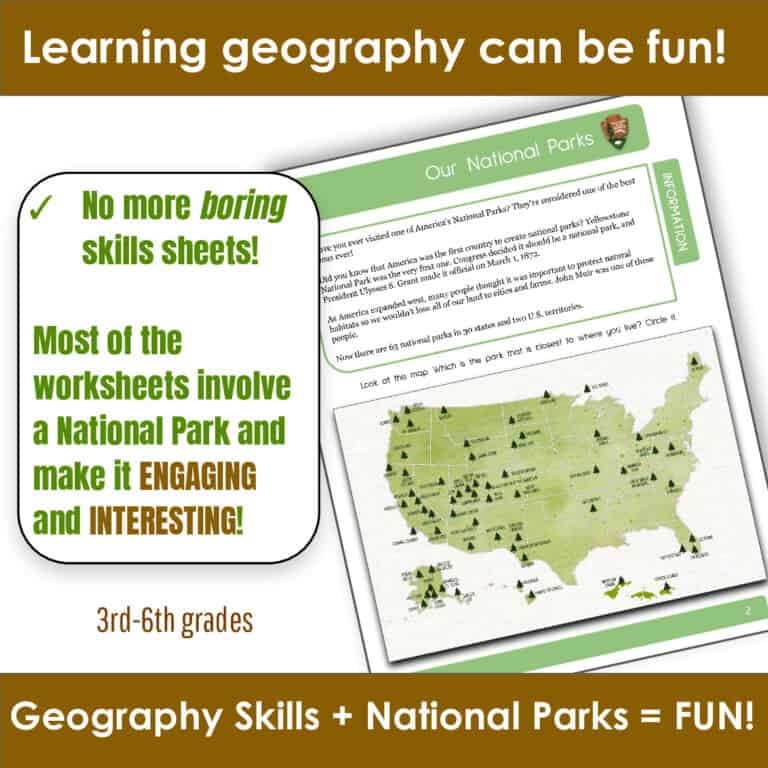 U.S. Geography Unit - Our National Parks - Catch the Buzz Teaching