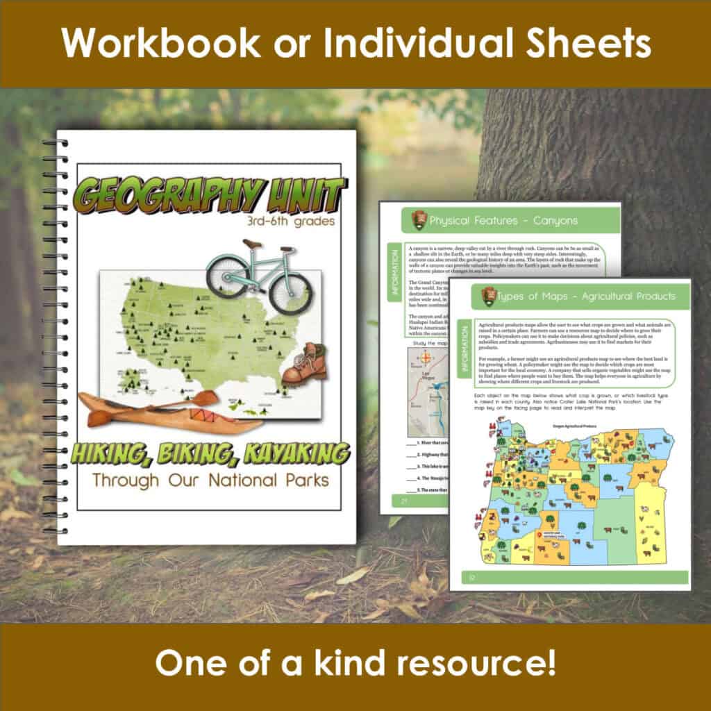 U.S. Geography Unit - Our National Parks - Catch the Buzz Teaching