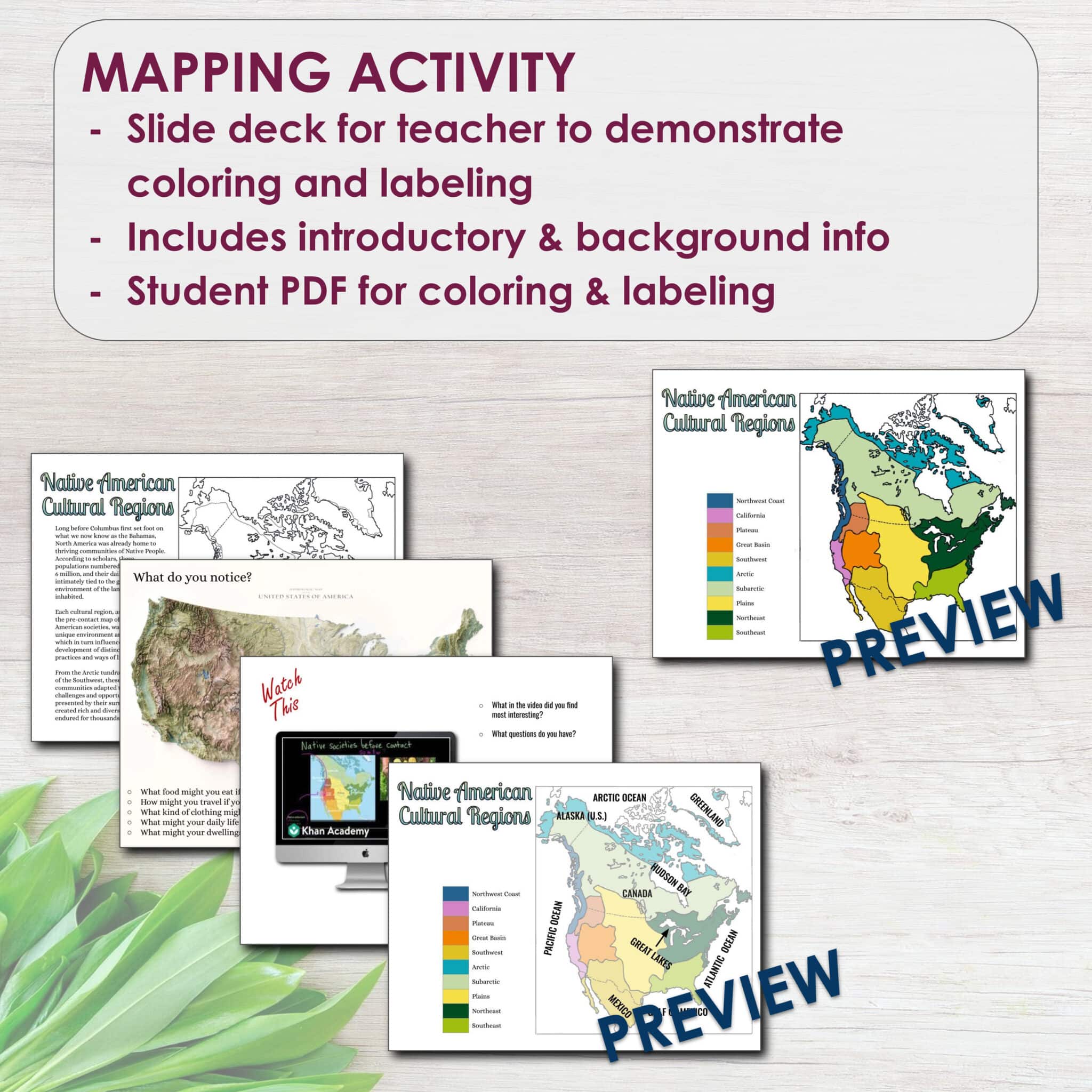 Native People - Their Environments & Cultural Regions - Catch the Buzz ...