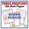 Three Branches of Government TAB BOOK + Close Reading - Catch the Buzz ...