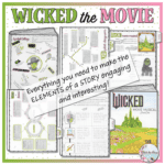 Wicked the Movie Tab Book Project - Story Elements - Catch the Buzz ...