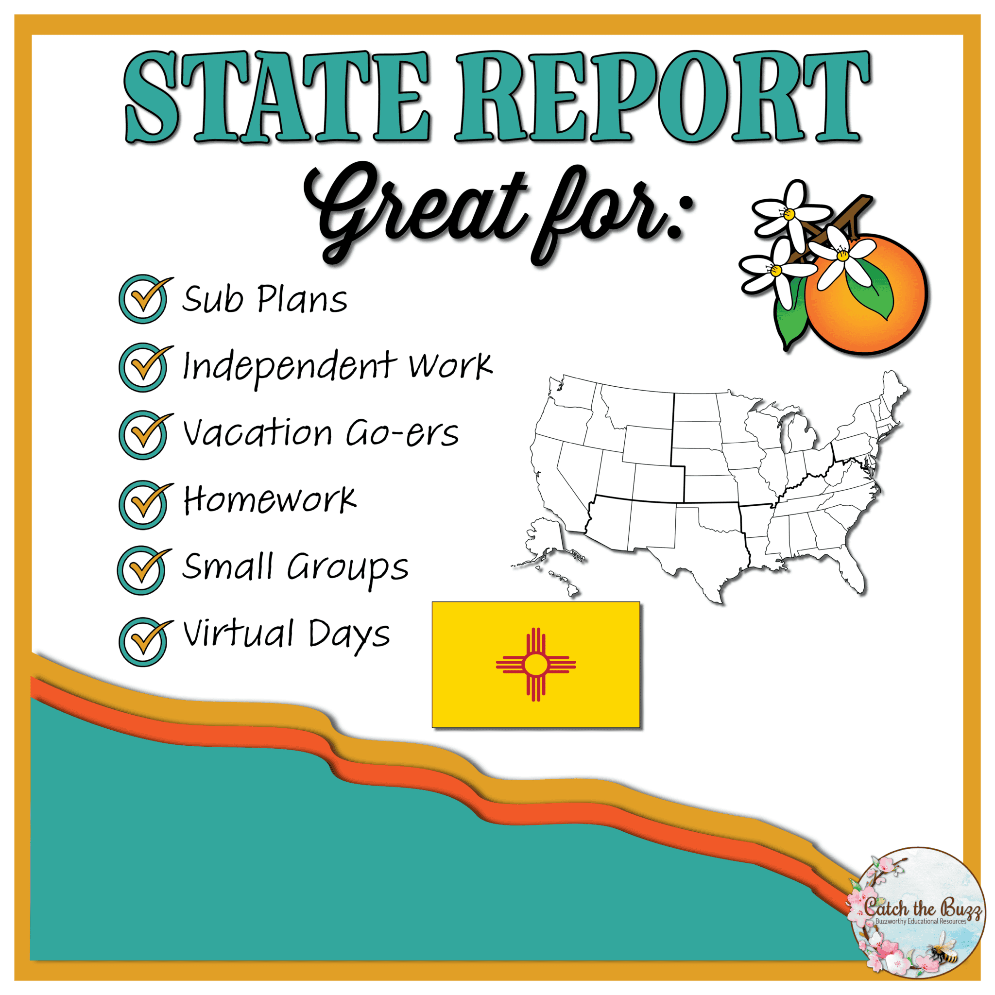 State Report Tab Book Project | Research & Writing