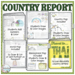 Travel Guide Country Report Project for Students Project Tab Book ...