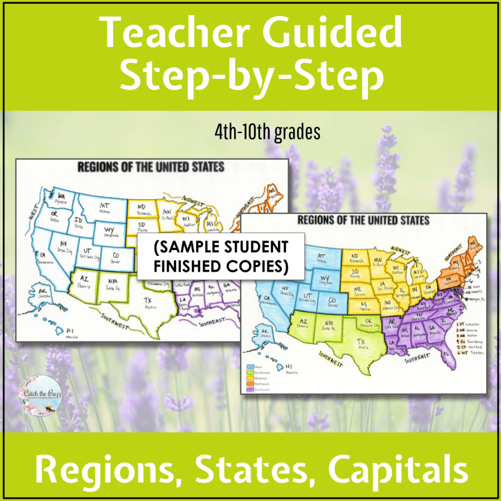 Mapping the Regions of the U.S. | Step-by-Step Map Skills Lesson ...