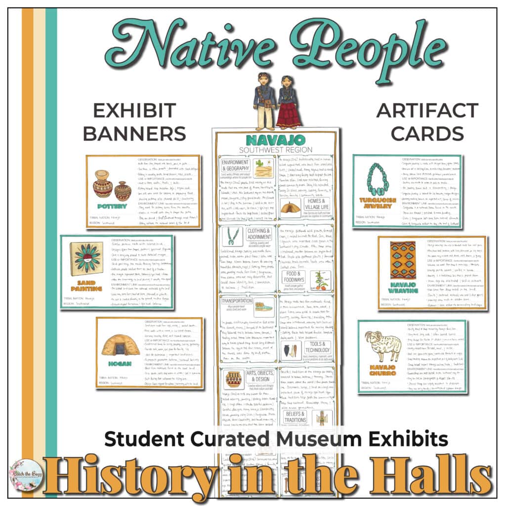 Native American Cultural Regions Museum Project - Catch the Buzz Teaching