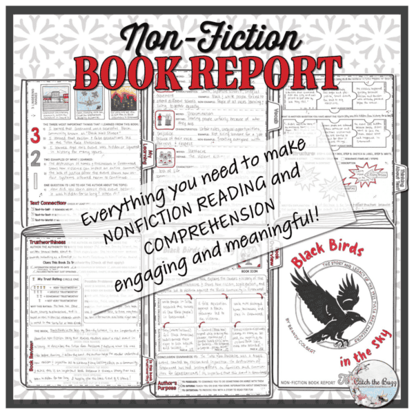 Nonfiction Book Report Project Tab Book